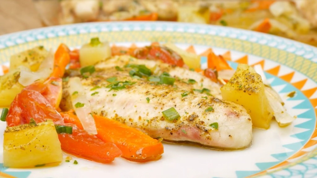 Peixe Assado no Forno (Saint Peter/Tilápia)