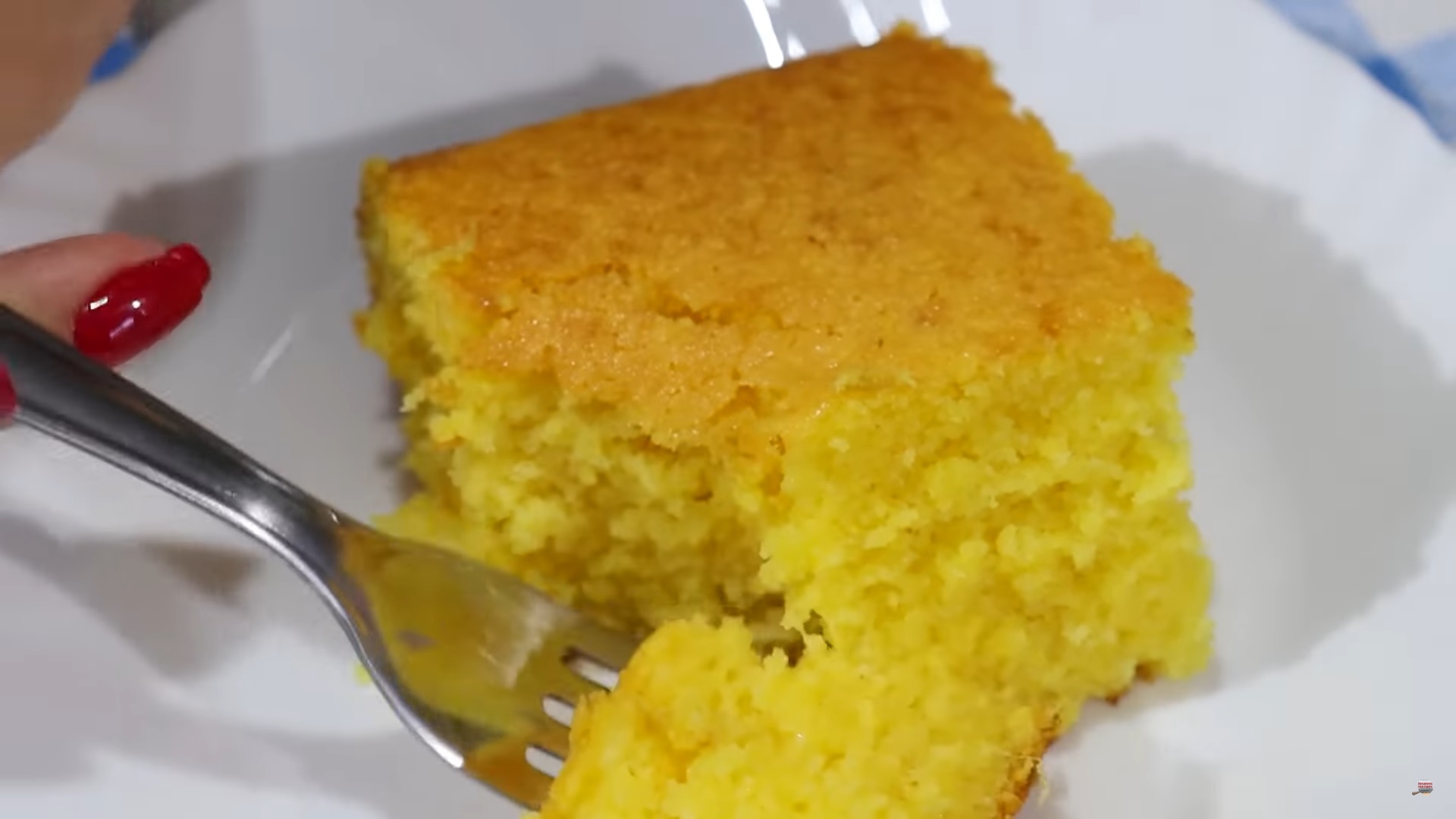 Bolo de Milho com Coco