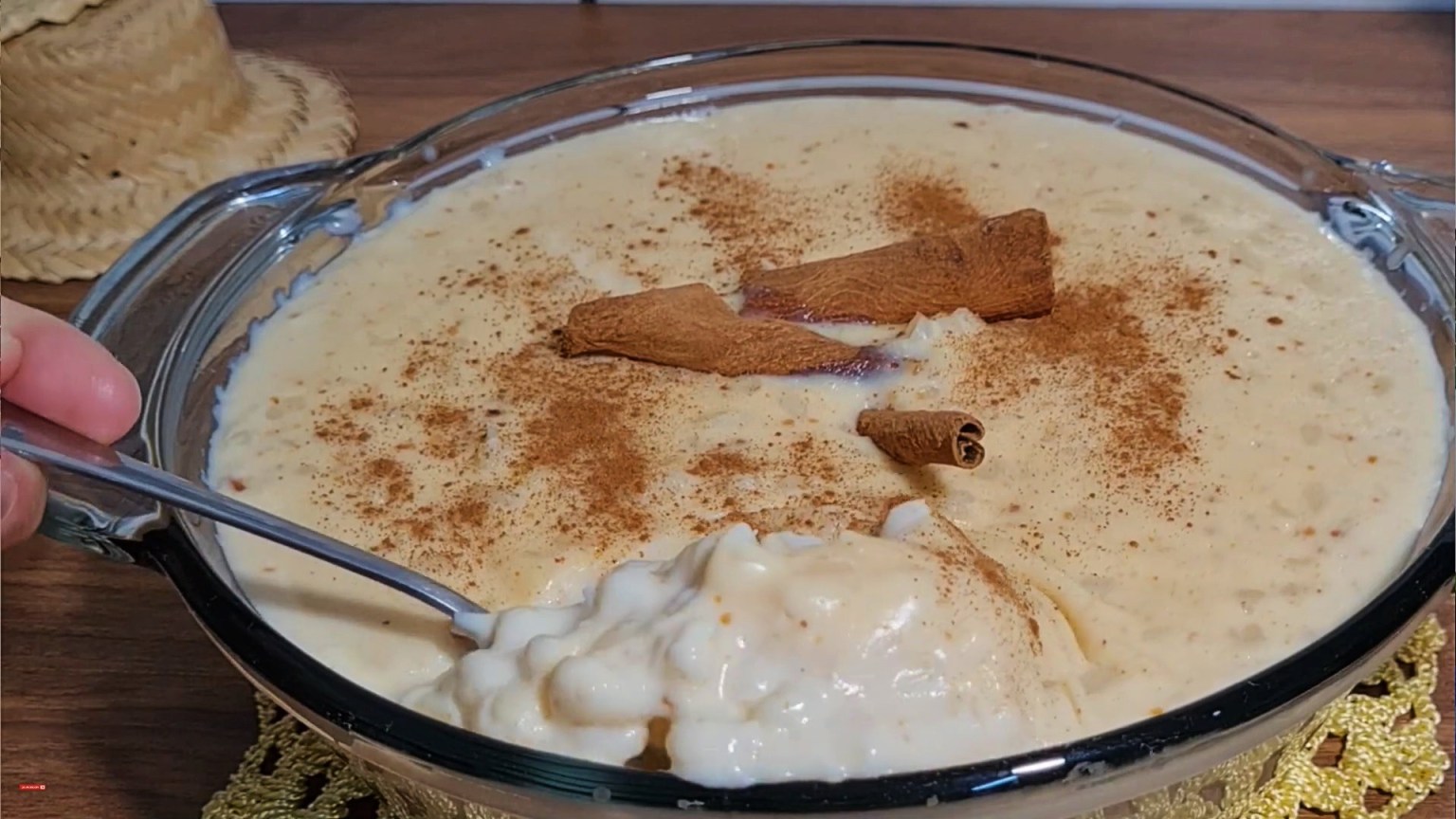 Canjica Cremosa com Leite Condensado