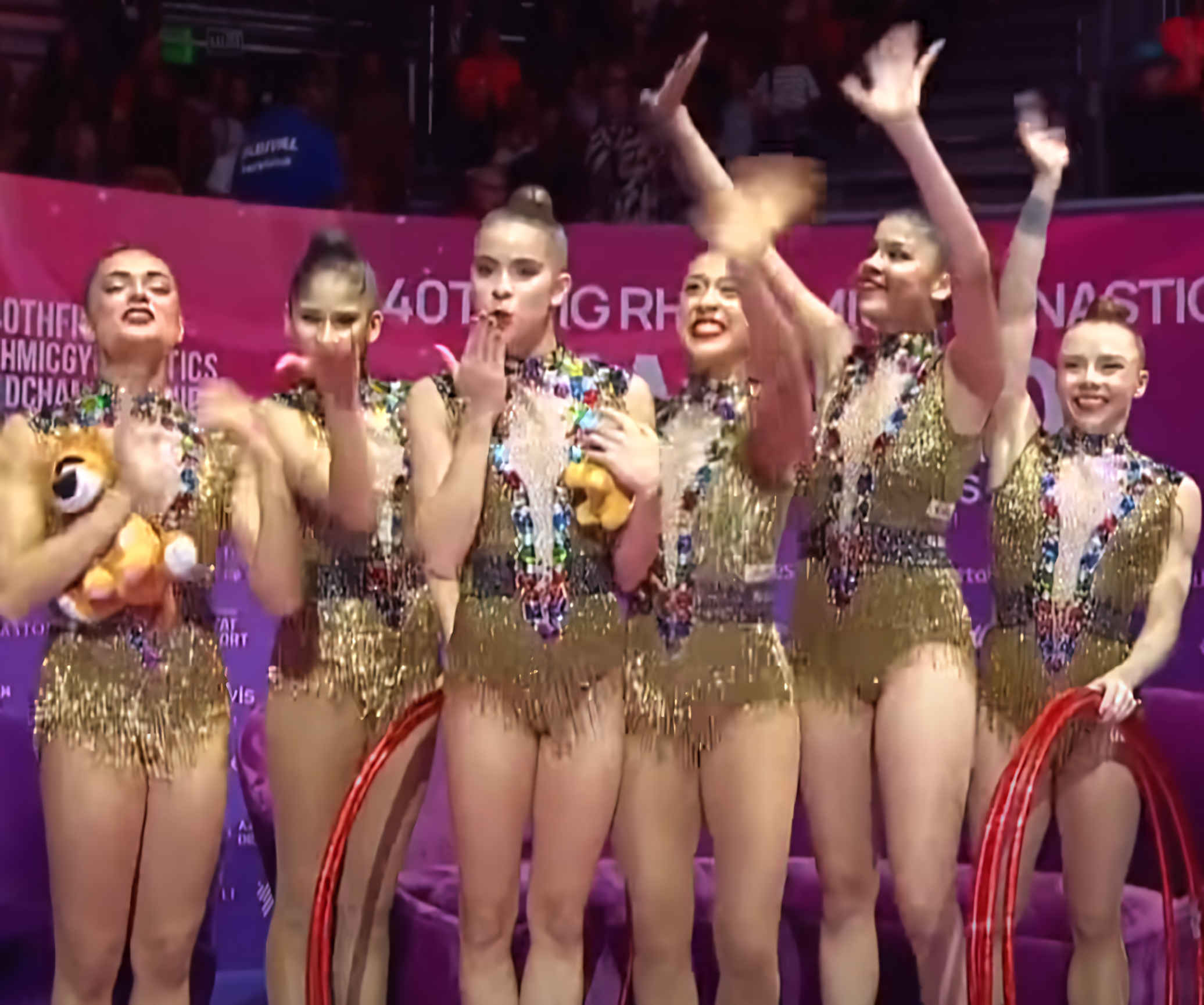 Brasil Revela Sua Nova Coreografia na Copa do Mundo de Ginástica Rítmica em Atenas