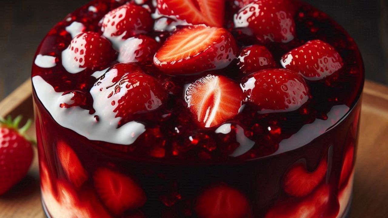 Recheio de Morango para Bolo e Torta